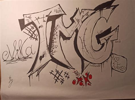 Nikatmg Yt Logo Graffiti Style 16 წლის ვარ და Upvote ს ან კურთხებას