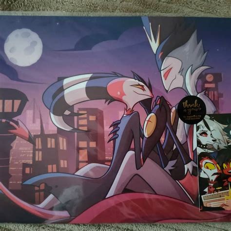 Blitz And Stolas Helluva Boss Print Blitzo Poster B5prints Etsy