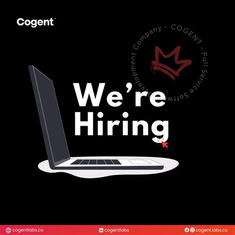 Cogent Labs On Linkedin Wearehiring Jobsatcogent Cogentlabs