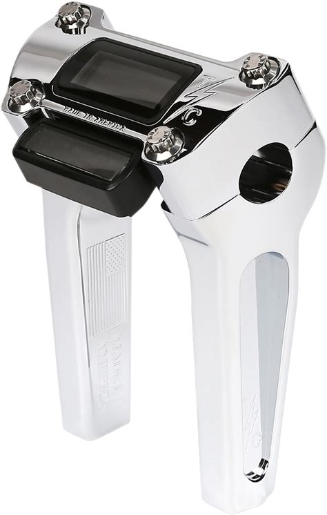 Thrashin Supply Co Handlebar Risers Straight 6 Digital Gauge C