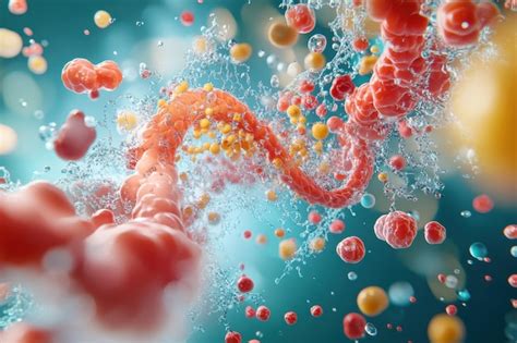Dynamic 3d Visualization Of Protein Folding Enzymes And Hemoglobin Structural Premium Ai