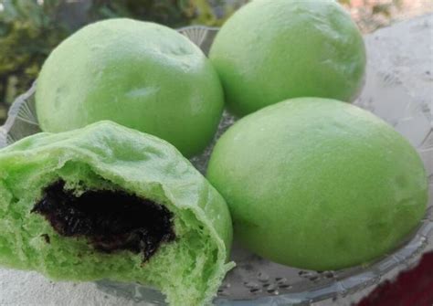 Resep Bakpao Pandan Isi Coklat Lumer Oleh Diah Trisna Cookpad