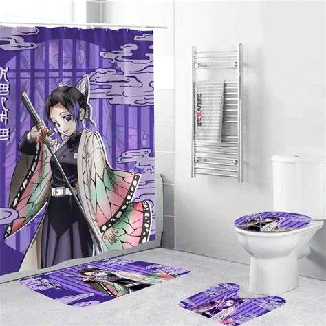 Demon Slayer Shinobu Kocho Combo Bathroom Set Wexanime