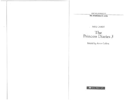 The Princess Diaries 3 Meg Cabot Pdfcoffeecom