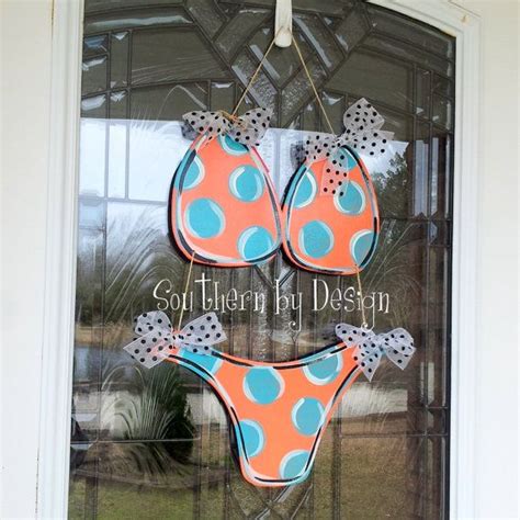 Bikini Swimsuit For Summer Wooden Door By Southernbydesignco Wood Barn