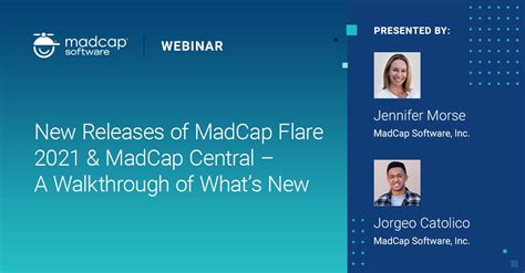 New Releases Of Madcap Flare 2021 And Madcap Central A Walkthrough Of