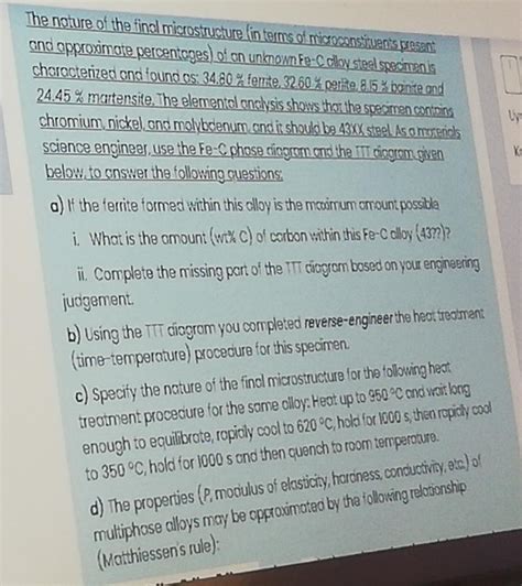 E Nature Of The Final Microstructure Lin Terms Of