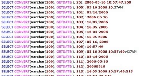 SQL中的CONVERT函数的用法是什么 慕课猿问
