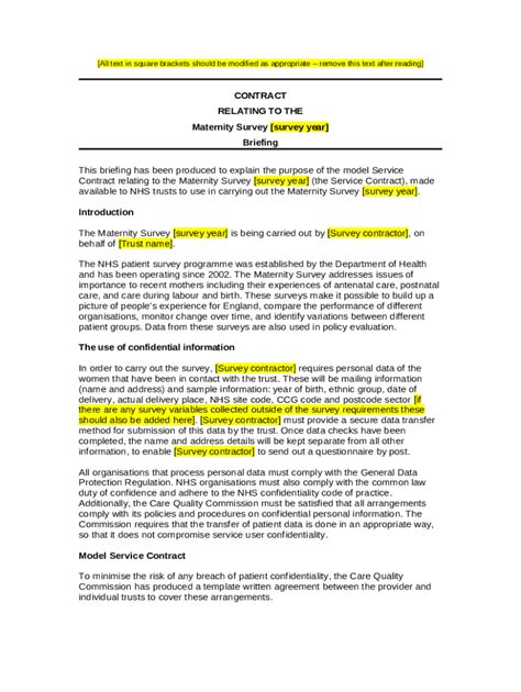 All Text In Square Brackets Should Be Modified As Appropriateremove This Text After Reading Doc
