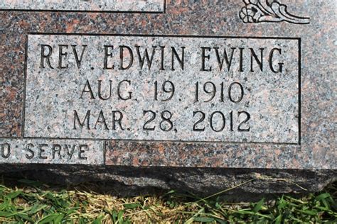 Rev Edwin Ewing Hancock 1910 2012 Find A Grave äreminne