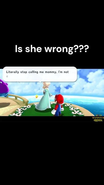Stop Calling Rosalina Mommy Shorts Youtube