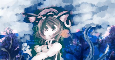 東方 さくらとだいだいとあお 星ト芥のイラスト Pixiv