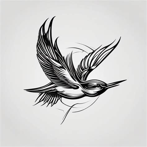 Classic Swallow Tattoo Traditional Swallow Tattoo