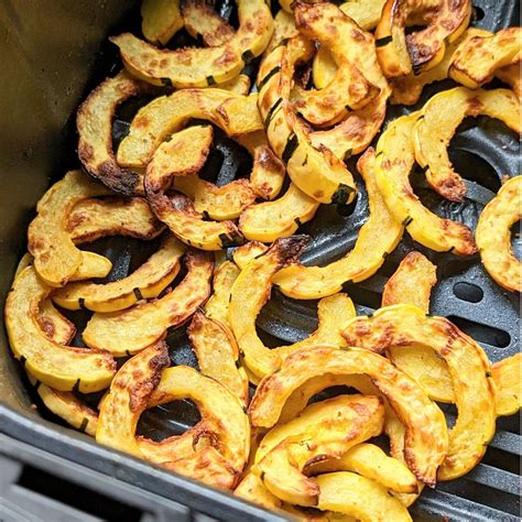 Delicata Squash In The Air Fryer Recipe The Herbeevore