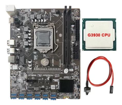 Placa Base Minera B c Btc Con Cpu G Y Cable De Conmuta Cuotas sin interés