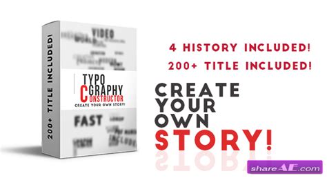 Videohive Typography Constructor After Effects Projects Free After