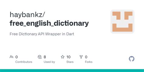 Freeenglishdictionaryexamplemaindart At Main · Haybankzfreeenglishdictionary · Github