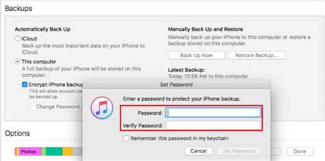 4 Ways To Recover ITunes Backup Encryption Password If Your Forgot