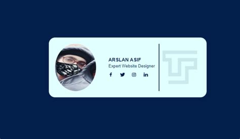 professional and clickable html signature card legiit