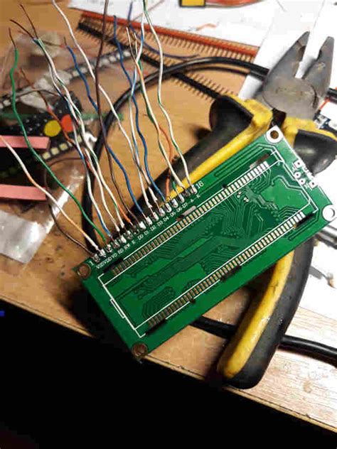 My Old LCD X See Only Second Line Strange Characters Displays Arduino Forum