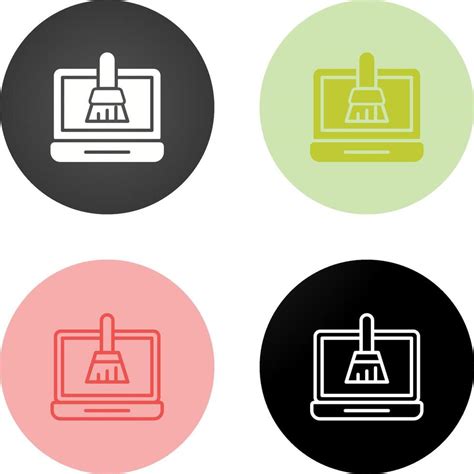 Disk Cleanup Vector Icon 40785038 Vector Art At Vecteezy