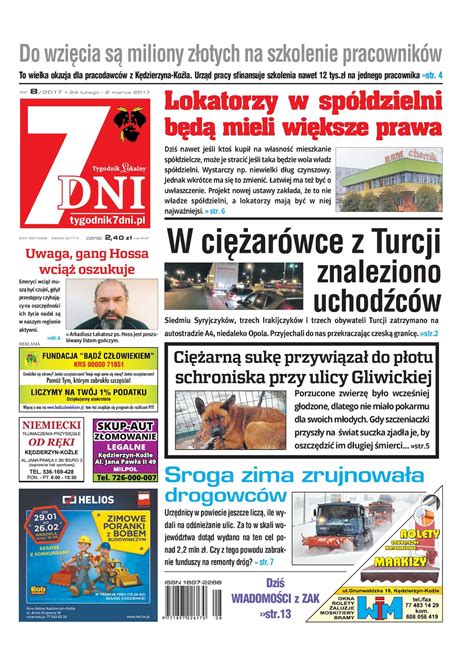 Calaméo Tygodnik 7DNI nr 8 2017 24 02 02 03 2017