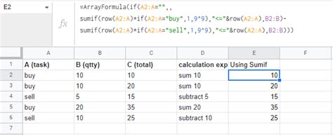 Google Sheets RUNNING TOTAL With ARRAYFORMULA That Can SUM And