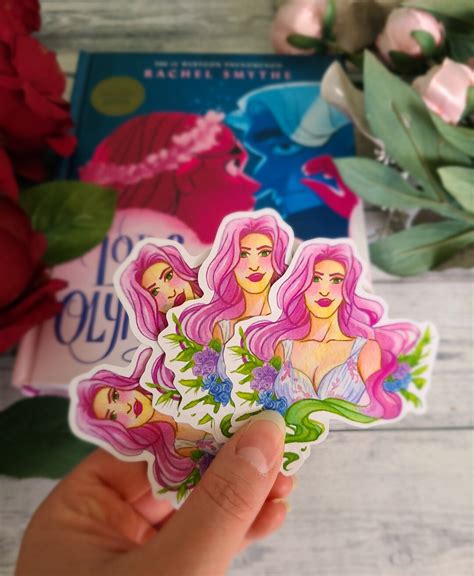 Watercolor Persephone Sticker Etsy