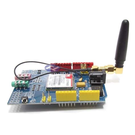 Arduino Shield Gsm Gprs Sim900 Com Antena Arduino Sim 900