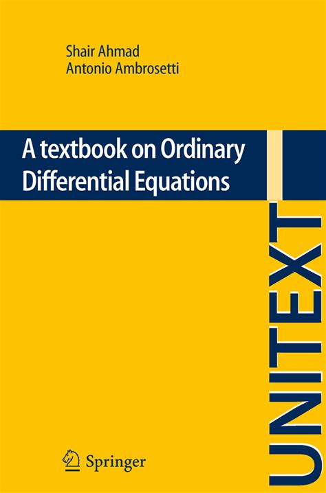 Differential Equations Book