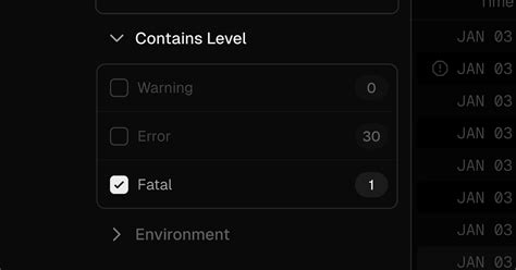 Filter Runtime Logs For Fatal Function Errors Vercel