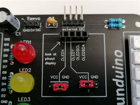 Funduino Cube Programmieren 2 DHT11 Sensor OLED Display Technik Blog
