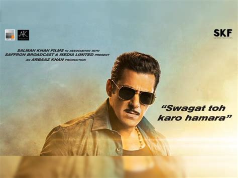 Dabangg 3 First Poster Salman Khan Promises Edge Of The Seat Action