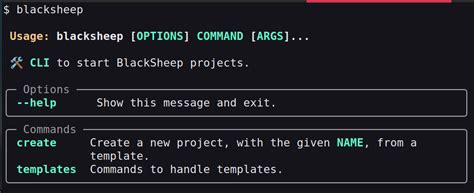 More About The Cli Blacksheep