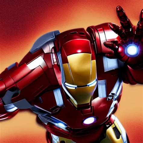 Iron Man Playstation Render Stable Diffusion Openart