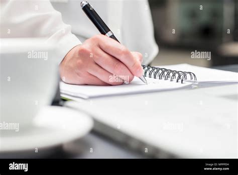 Making A Note Hi Res Stock Photography And Images Alamy