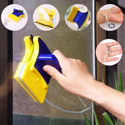 Double Side Magnetic Window Cleaner Glass Surface Cleaning Washing