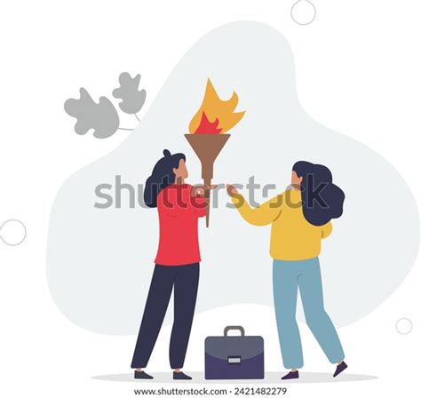 Pass Torch Concept Over 23 Royalty Free Licensable Stock Illustrations