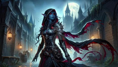 Drow Assassin Girl By Wizardryai On Deviantart