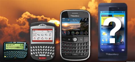History Of BlackBerry In 11 Devices From Pagers To BB10 PICTURES