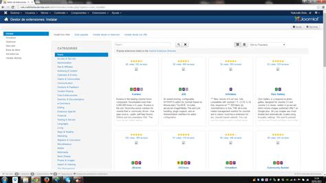 Módulo Multilanguage Y Gestor De Extensionesinstalar Jo