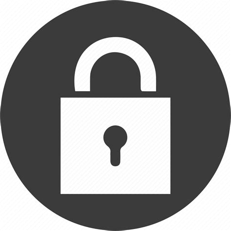 Lock Password Protect Safe Safety Secure Security Icon Download