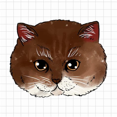 Premium Vector Cute Cat Vector Illustration