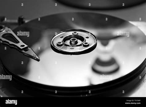 Broken Hard Disk Drive Under Reconstruction Test Of Computer Device