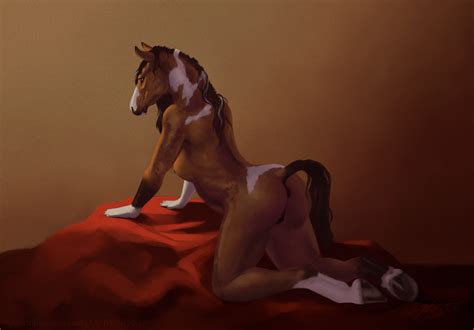 Rule 34 2022 All Fours Anthro Anus Arched Back Breasts Brown