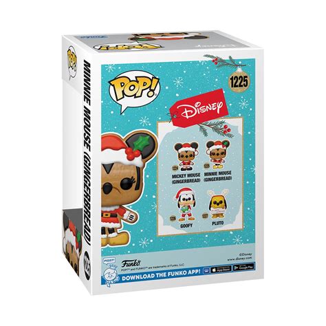 Disney Holiday Minnie Mouse Gingerbread Funko Pop Vinyl Figure 1225