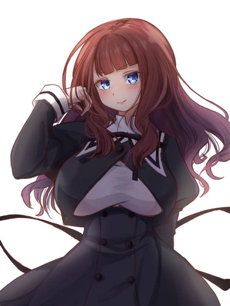 Safebooru 1girl Arm Behind Back Assault Lily Black Ribbon Black Skirt