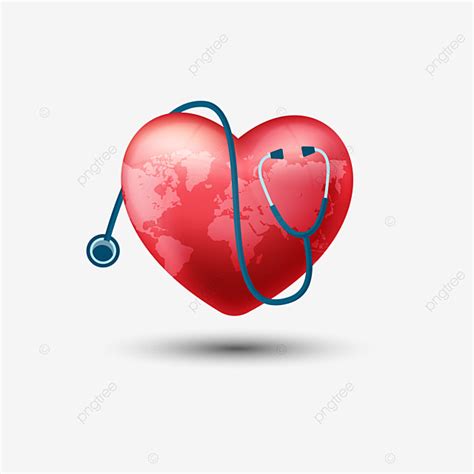 3d 붉은 심장 청진기로 세계 건강의 날 세계 건강의 날 그림 세계 보건의 날 4 월 7 일 Png 일러스트 및 벡터 에 대한 무료 다운로드 Pngtree