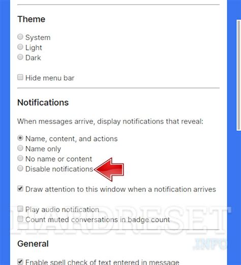 How To Turn Off Messages Notifications On Signal