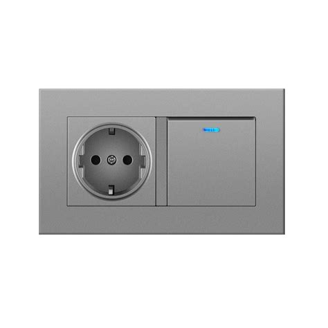 Germany Home Wall Power Socket With Diy Socket Rj4 Vicedeal